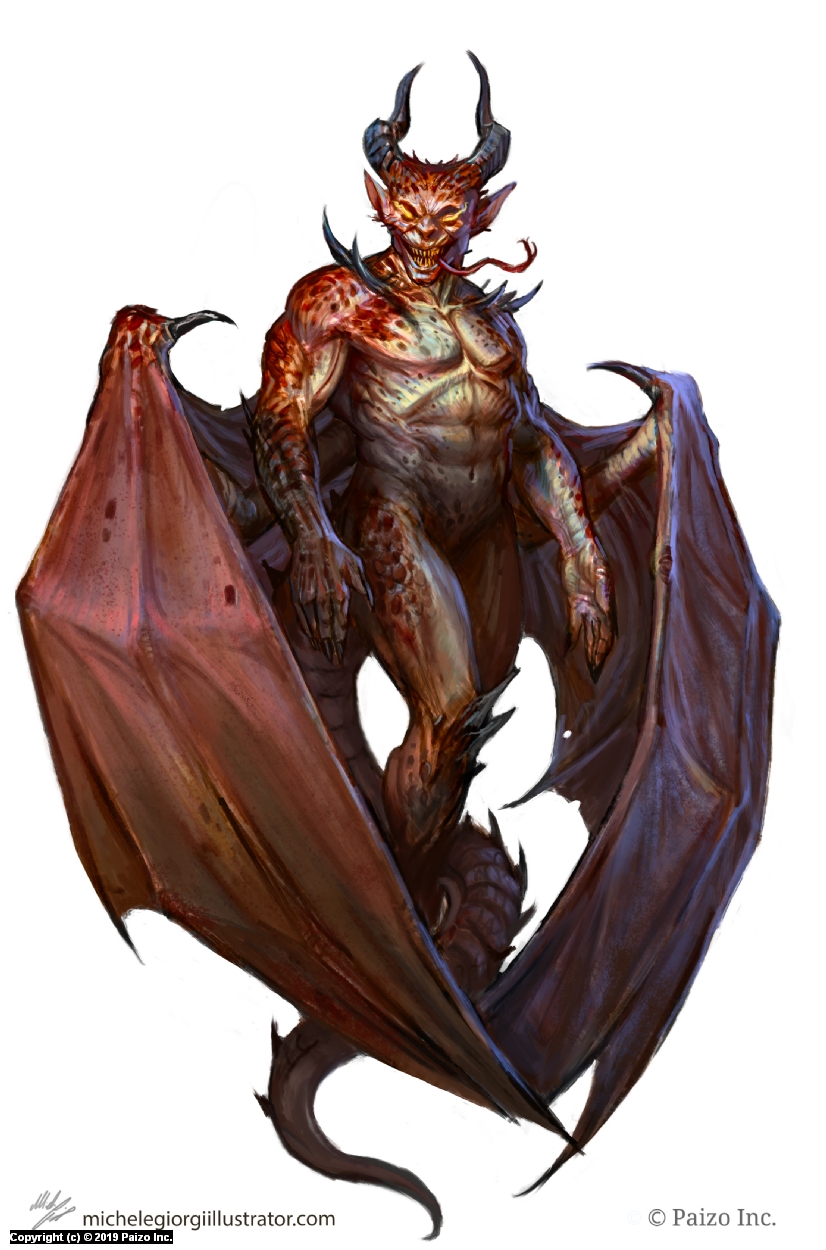 Infected By Art » Art Gallery » Michele Giorgi » Pit Fiend in Portfolio