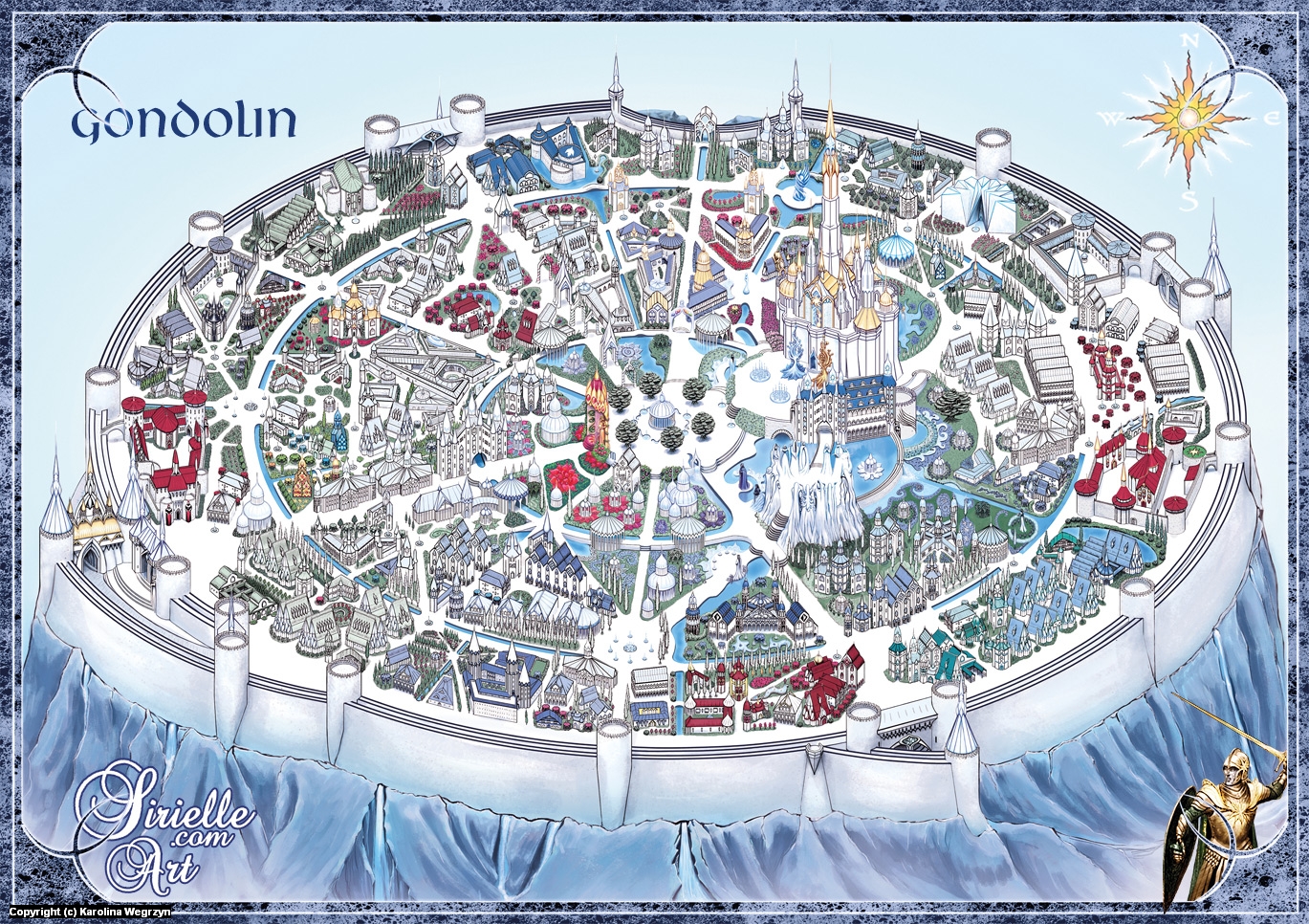 Infected By Art » Art Gallery » Karolina Wegrzyn » Gondolin in a ...